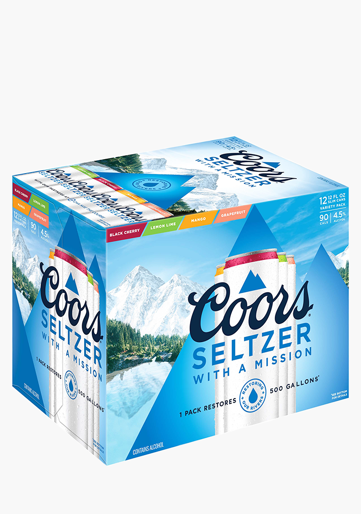 Coors Seltzer Mix Pack - 12 x 355ML – Willow Park Wines & Spirits Saskatchewan