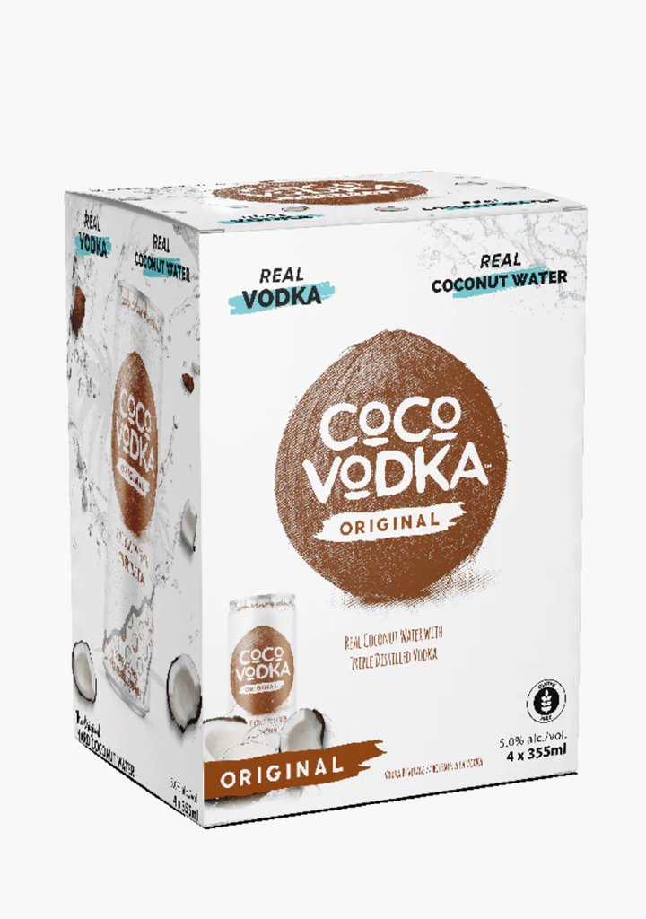 Coco Vodka - 4x355ML – Willow Park Wines & Spirits Saskatchewan