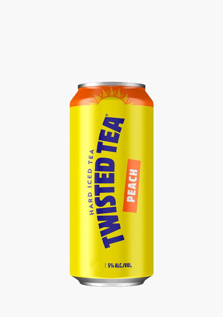 Twisted Tea Peach Iced Tea - 6x355ML – Willow Park Wines & Spirits ...