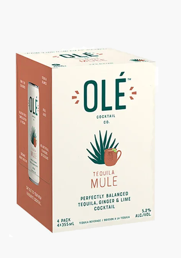 Ole Tequila Mule - 4x355ML – Willow Park Wines & Spirits Saskatchewan