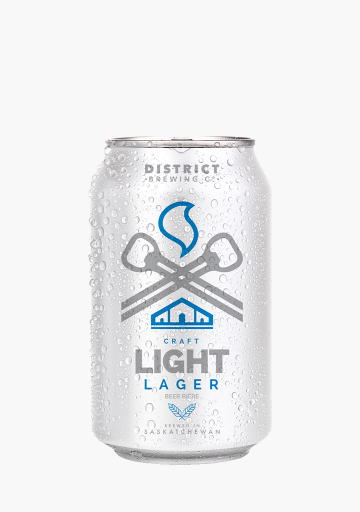 District Brewing Craft Light Lager - 15x355ML – Willow Park Wines ...