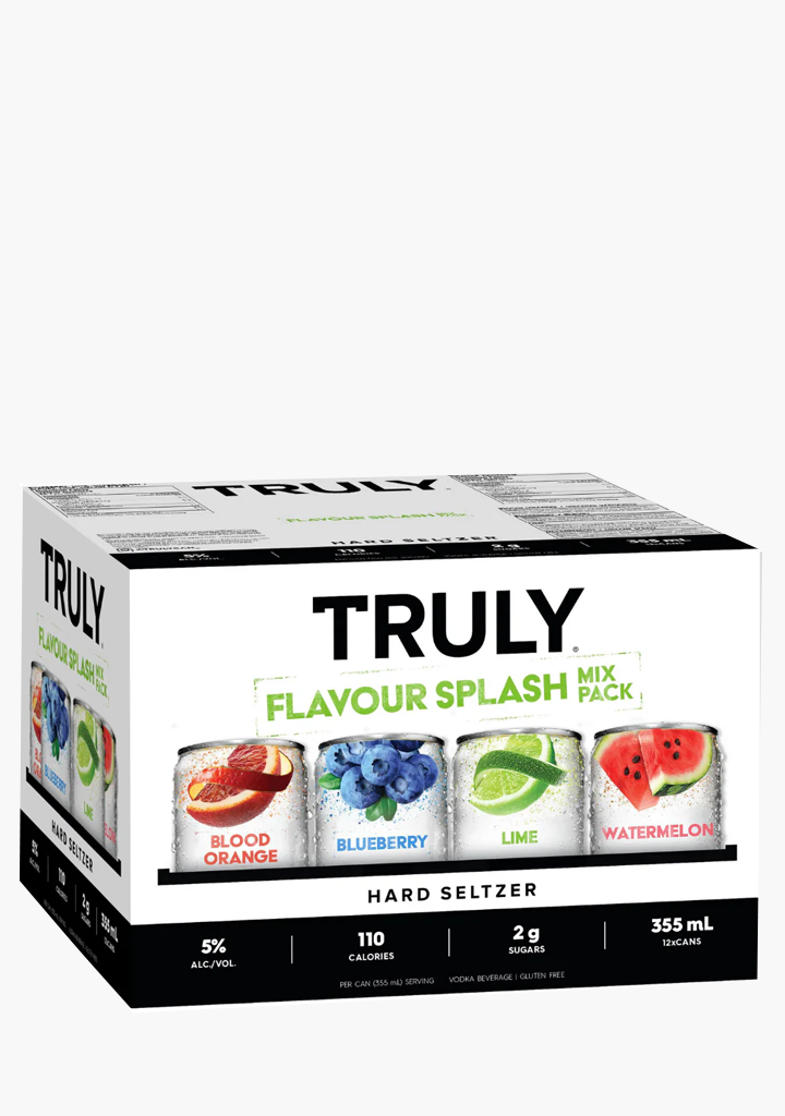Truly Flavour Splash Mix Pack - 12x355ML – Willow Park Wines & Spirits ...