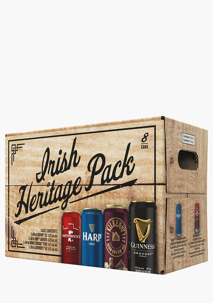 Guinness 'Irish Heritage' Mix Pack - 8 x 500ML – Willow Park Wines ...